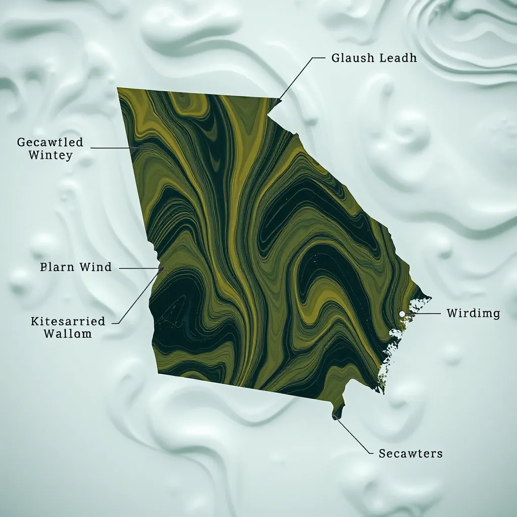Wind Map Insights for Kiteboarding in Georgia