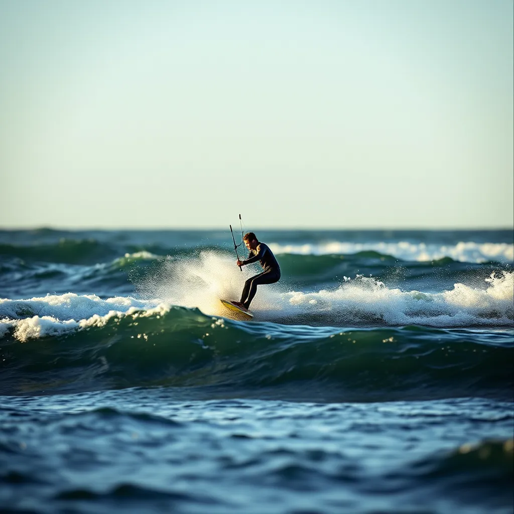 Exploring the Powered Wave Board in Kiteboarding